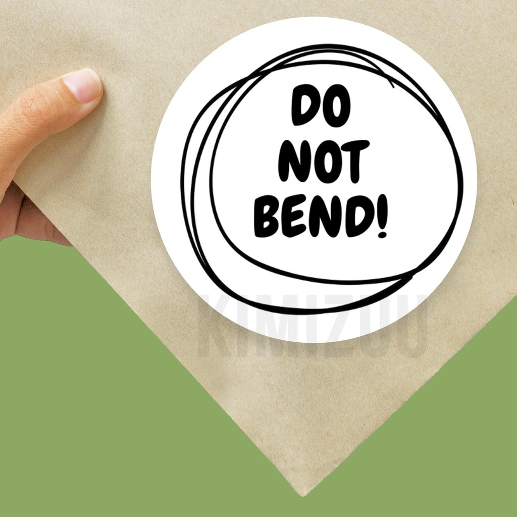 Do not bend sticker. Pos laju flyers sticker. Fragile sticker. Mailing ...