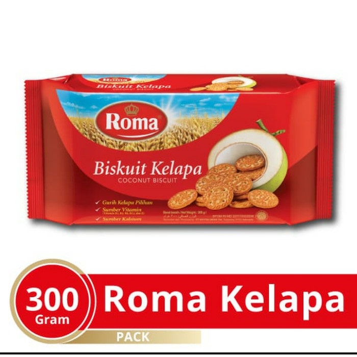 Roma MAYORA COCONUT BISCUIT 300 GRAM | Shopee Malaysia