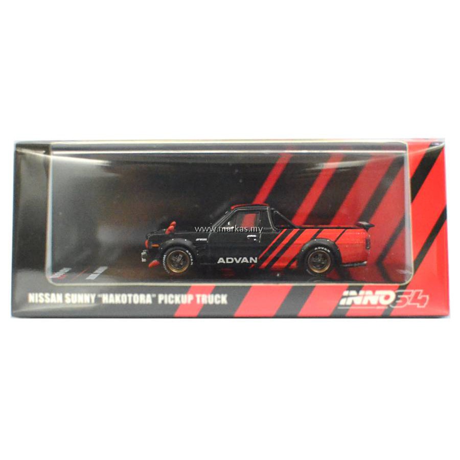 (NOT SEALED FOC PROTECTOR) INNO MODELS INNO64 1/64 DATSUN SUNNY HAKOTORA PICKUP TRUCK ADVAN ...