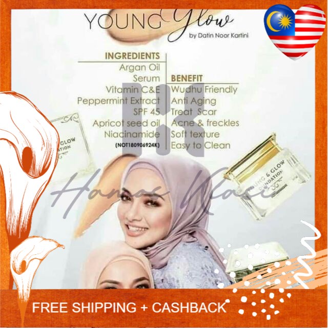 Young And Glow Foundation NEELOFA Young & Glow Foundation 🔥100% ...