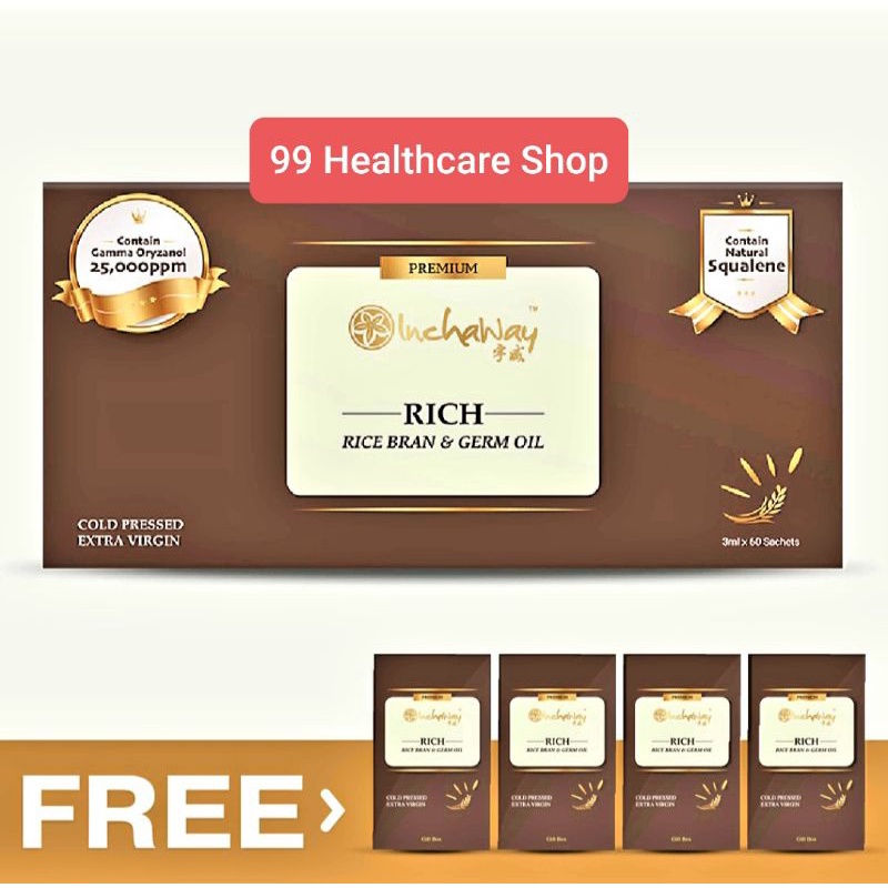 INCHAWAY Rich V.2(Rice Bran & Germ Oil) [Halal][Ready Stock] 宇威倍丽第二代 ...