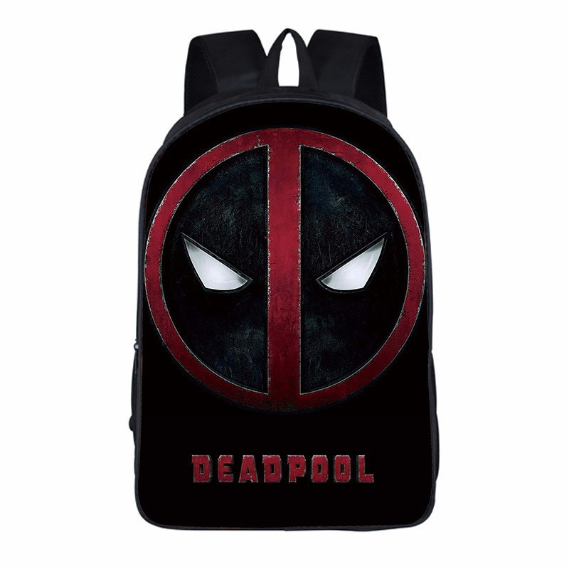 Deadpool Student Backpack movie cartoon series schoolbag personalized ...
