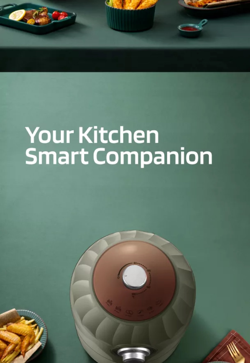 Bossman Kaden Mini Air Fryer - Black (3L) BK220 | Shopee Malaysia