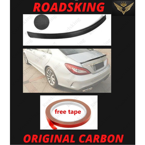 MERCEDES BENZ W218 COUPE REAR SPOILER ORIGINAL CARBON FULL | Shopee ...