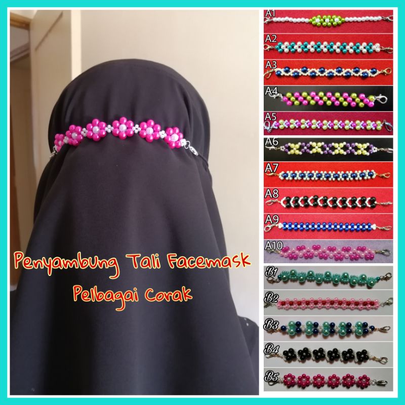 HANDMADE Facemask Extender, Facemask Extension, Penyambung Pelitup Muka ...