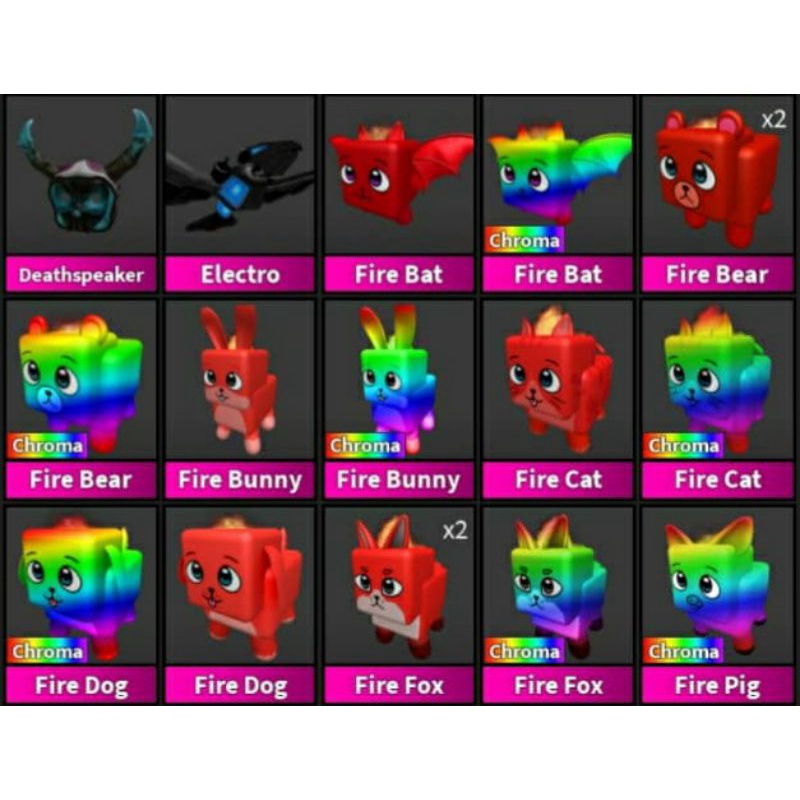 💥 GODLY 💥 MM2 PETS COLLECTION | Shopee Malaysia