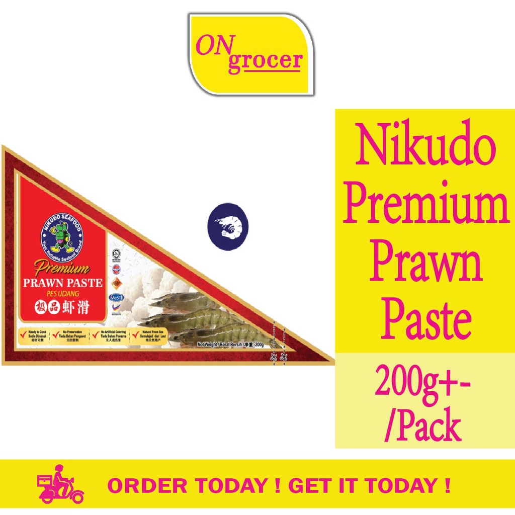 A0721 - Nikudo Premium Prawn Paste - 200g+-/ Pack | Shopee Malaysia