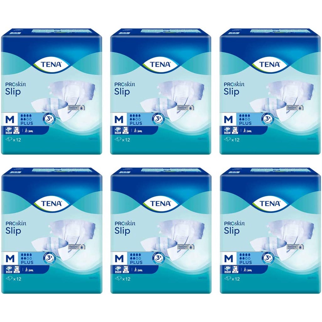 (FREE SHIPPING) TENA Proskin Slip Plus / Slip Super / Size M (8pack ...