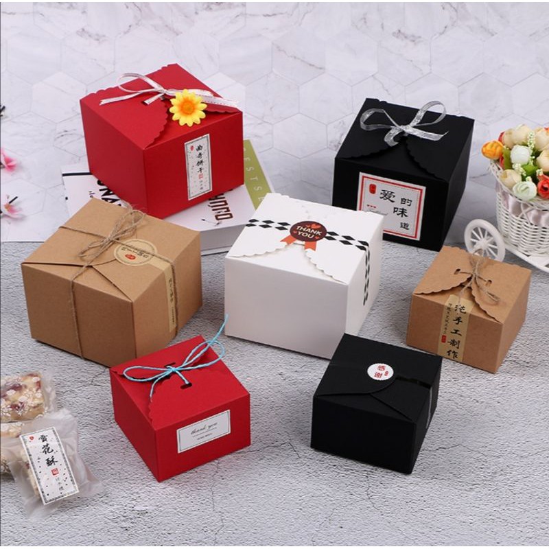 Pastry / CNY Cookies Box / Gift Box / Mooncake/ Raya Cake Packaging Box ...