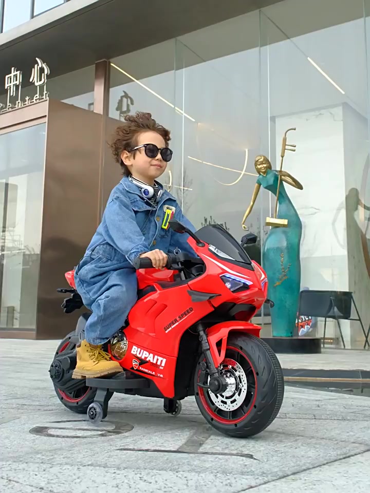 12V Superbike Children Ride On Electric Super Bike Kids Tricycle ...