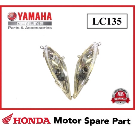 YAMAHA LC135 FRONT SIGNAL LAMP ASSY SET DEPAN SIGNAL LAMPU KIRI KANAN WINKLE LC-135 LC 135 V1 ...