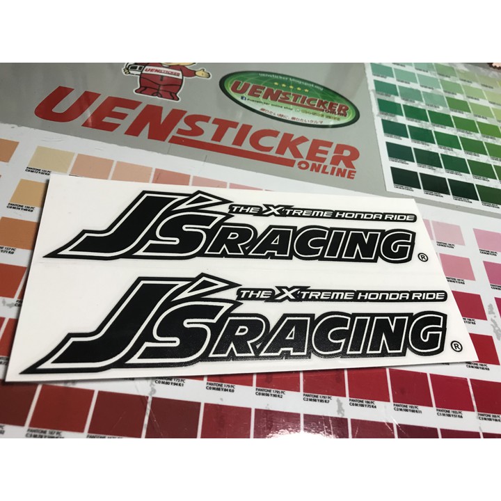 STICKER JS RACING GT WING JENIS A | Shopee Malaysia