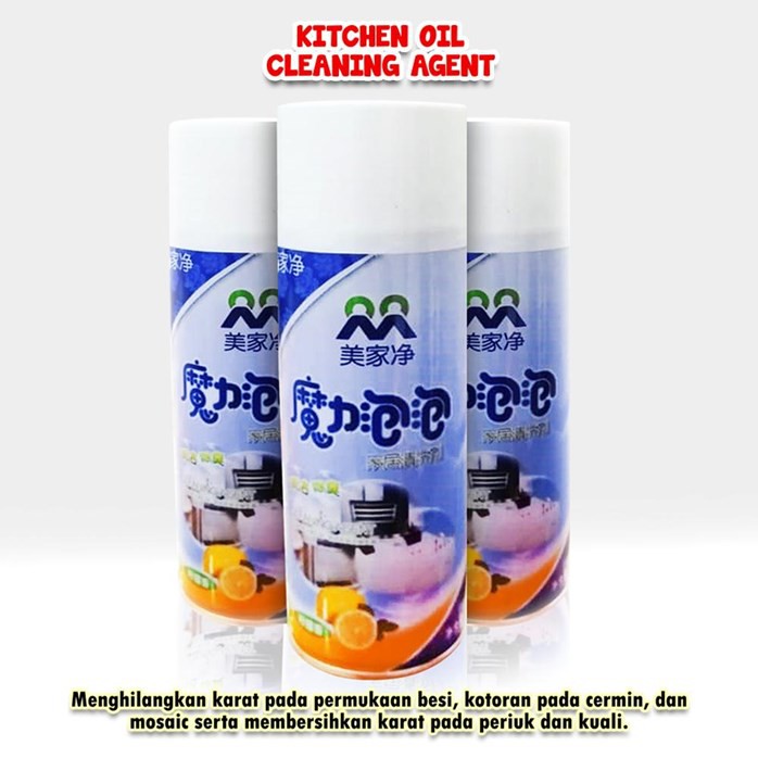 🔥Hot Item! Kitchen Oil Cleansing Agent Multi-surface Cleaner Fresh ...