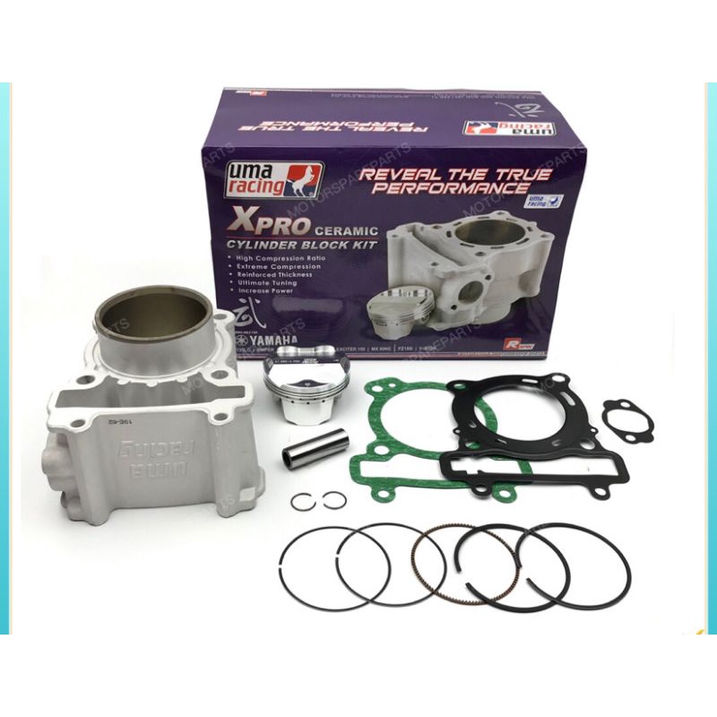 Y15/LC135/NVX/RS150/N-MAX/ Y16 62MM 65MM 63MM 57MM UMA RACING BLOCK SET ...