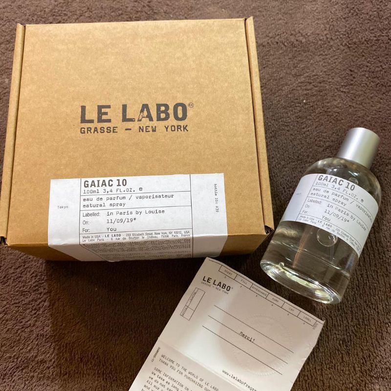 Perfume - GAIAC -10 -eau de- parfum- ( Unisex ) | Shopee Malaysia