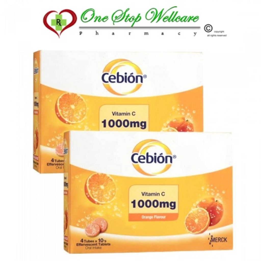 CEBION VITAMIN C EFFERVESCENT 1000MG 8X10'S (EXP:07/2025) | Shopee Malaysia