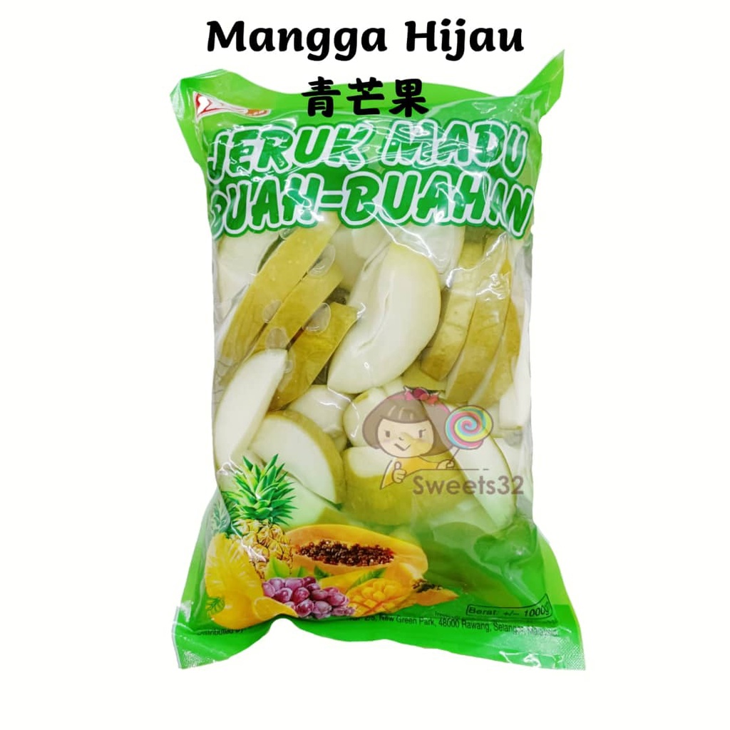 1kg Jeruk Buah Sedap Mangga Kedondong Ambra Betik Salak Sengkuang ...