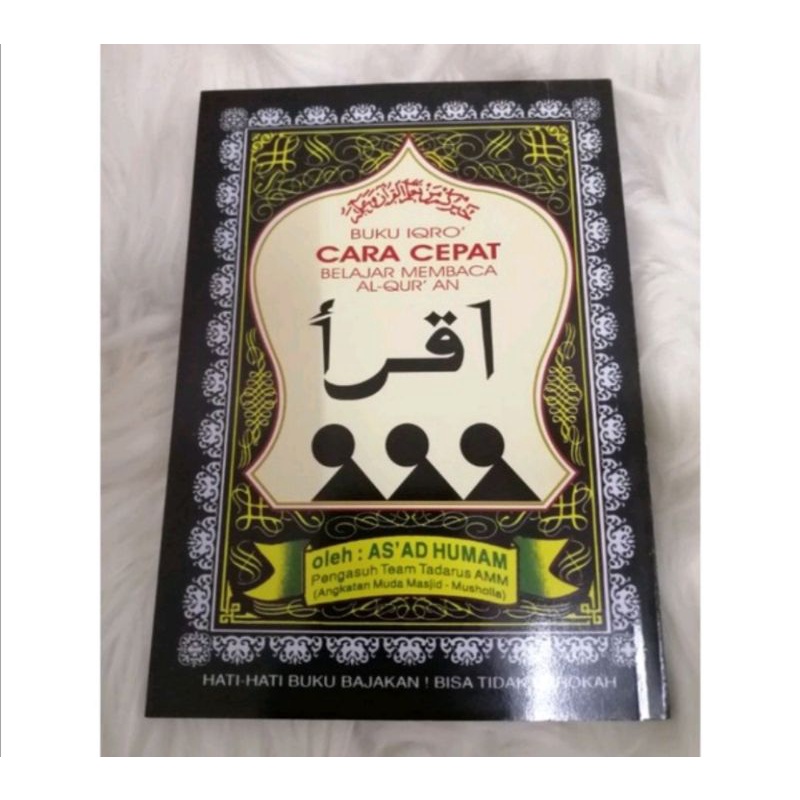 IQRA HITAM Edisi Lengkap 1-6 Kaedah Berkesan Belajar Jawi | Shopee Malaysia