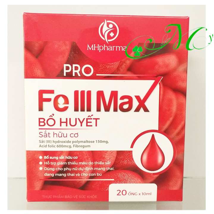 Pro Fe III Max - Iron and folic acid oral solution for pregnant women ...