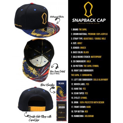 THE CAPAL SNAPBACK CAP X DON DANIYAL MERDEKA SPECIAL EDITION 2020 ...