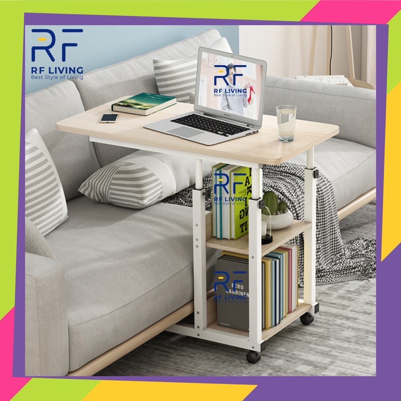 RF Living Moveable C Shape Adjustable Height Lifting Laptop Table ...