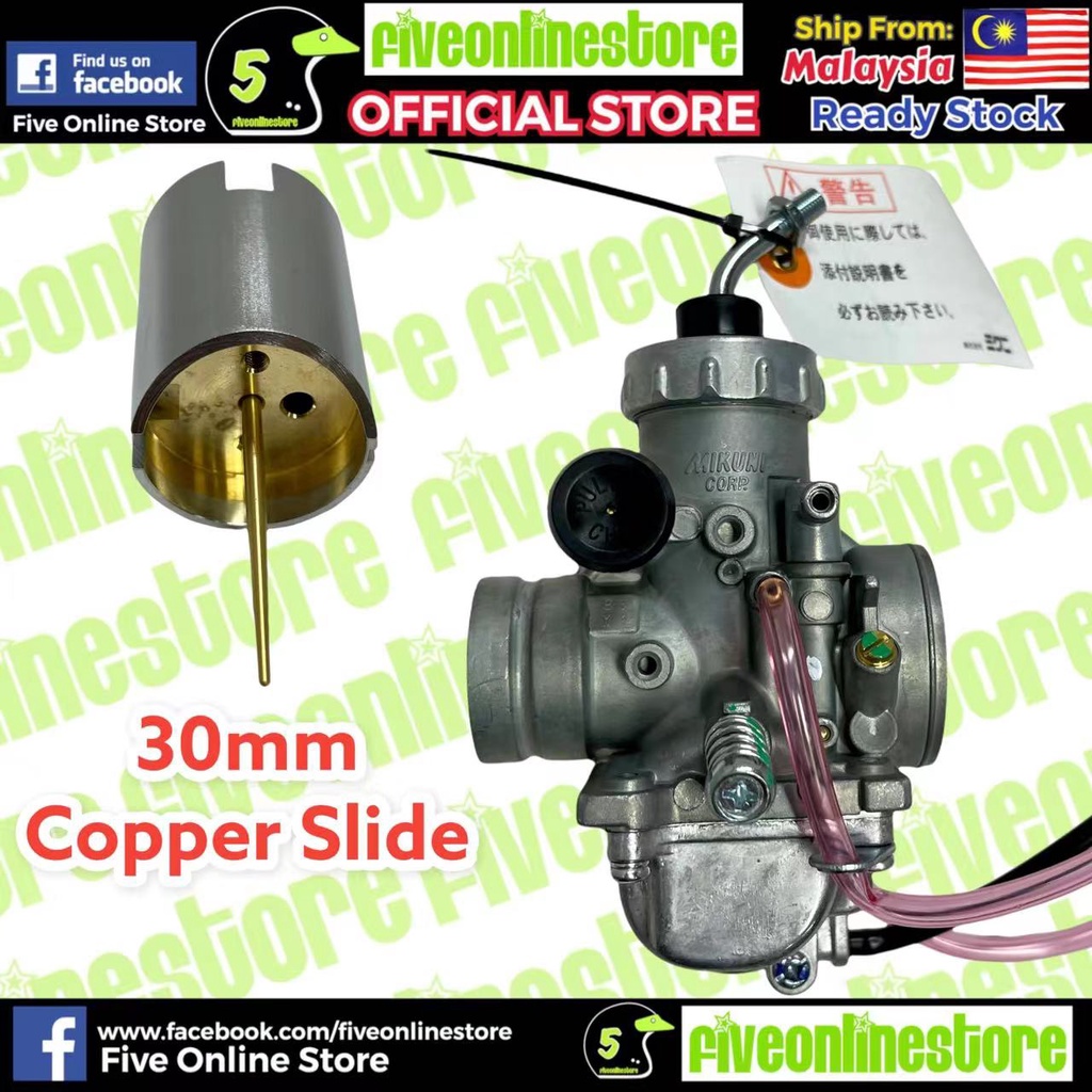 Mikuni Carburetor RXZ 28/30mm Ori Japan Millenium Mili LC135 EX5 Wave ...