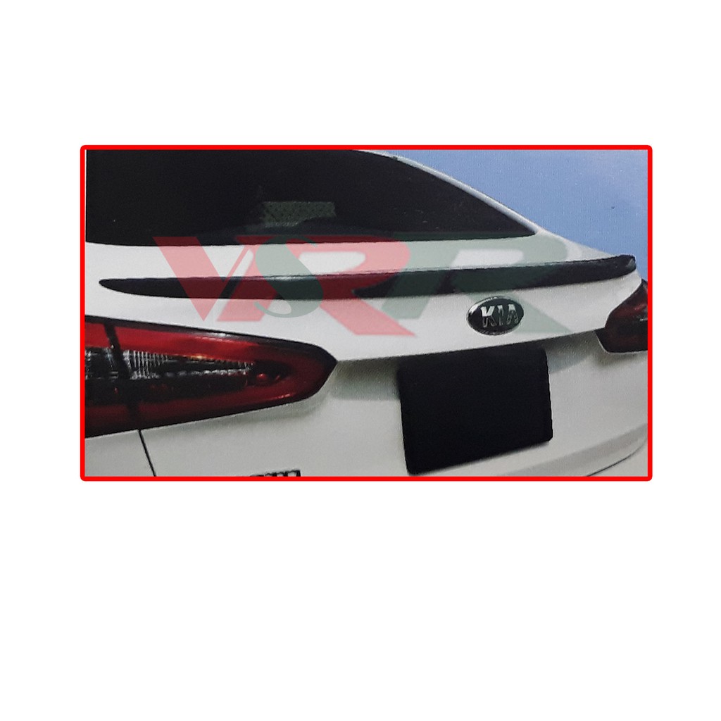 Kia Cerato K3 Spoiler OEM Style Rear Back Bonnet Bonet Trunk Boot Duck ...