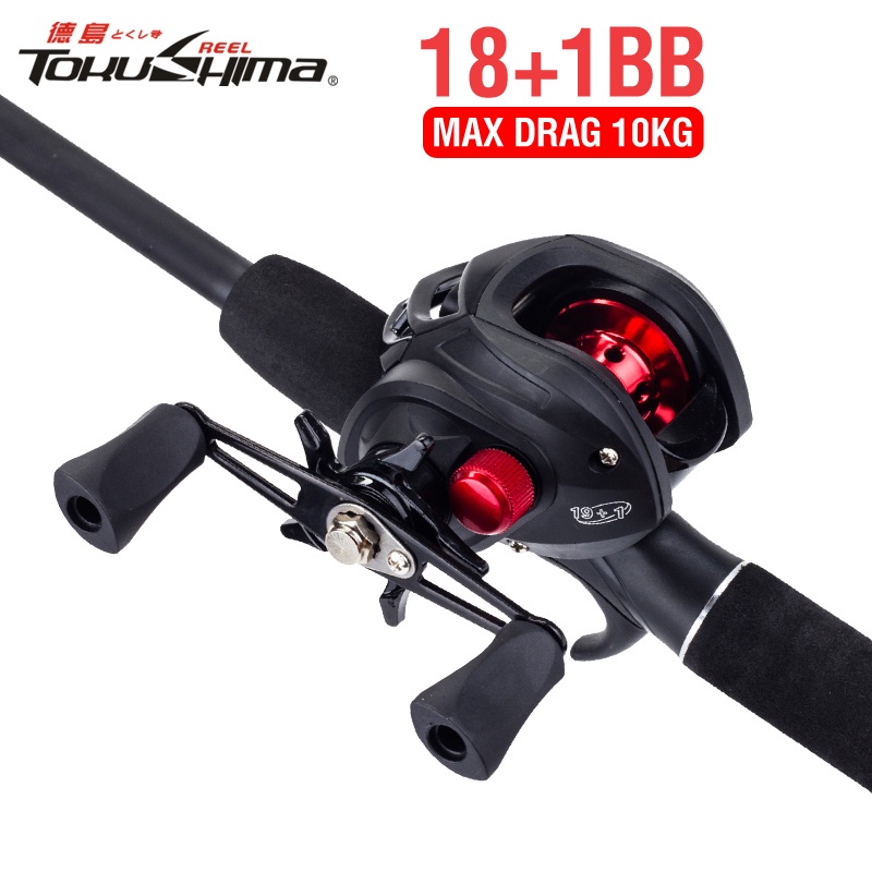 Mesin Pancing 18+1BB Left Right Hand Baitcasting Fishing Reel Murah ...