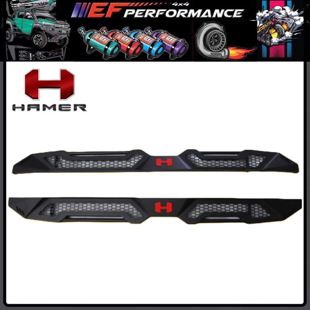 4x4 SPORT HAMER STEP FOOT SIDE STEP TOYOTA HILUX VIGO REVO RANGER T6 T7 ...
