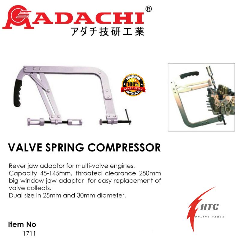 ADACHI VALVE SPRING COMPRESSOR (1711-WC) | Shopee Malaysia