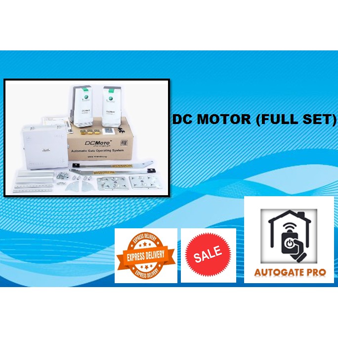 SWING GATE MOTOR DC MOTO GFM 925W WITHOUT BATTERY DREAM GATE AGT AGS ...