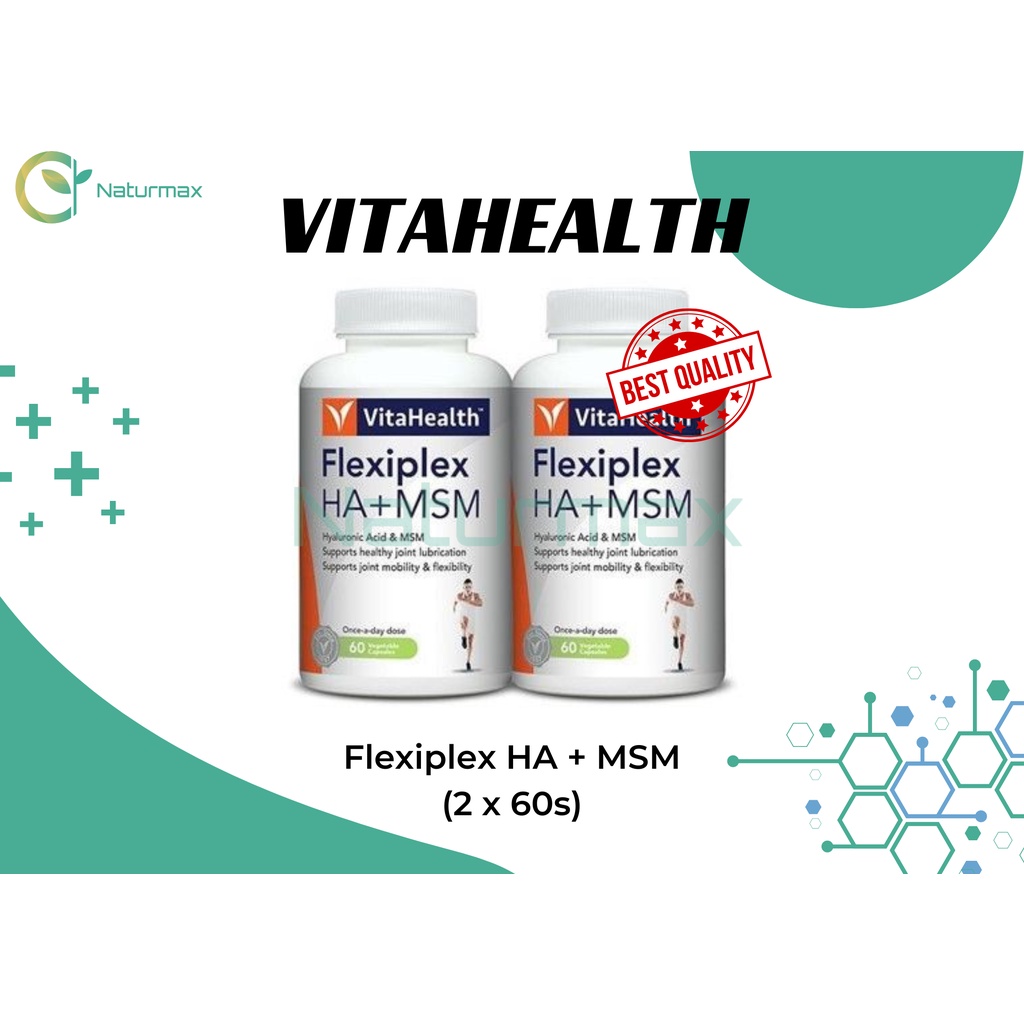 [READY STOCK] Vitahealth Flexiplex HA + MSM (2 x 60s) | Shopee Malaysia