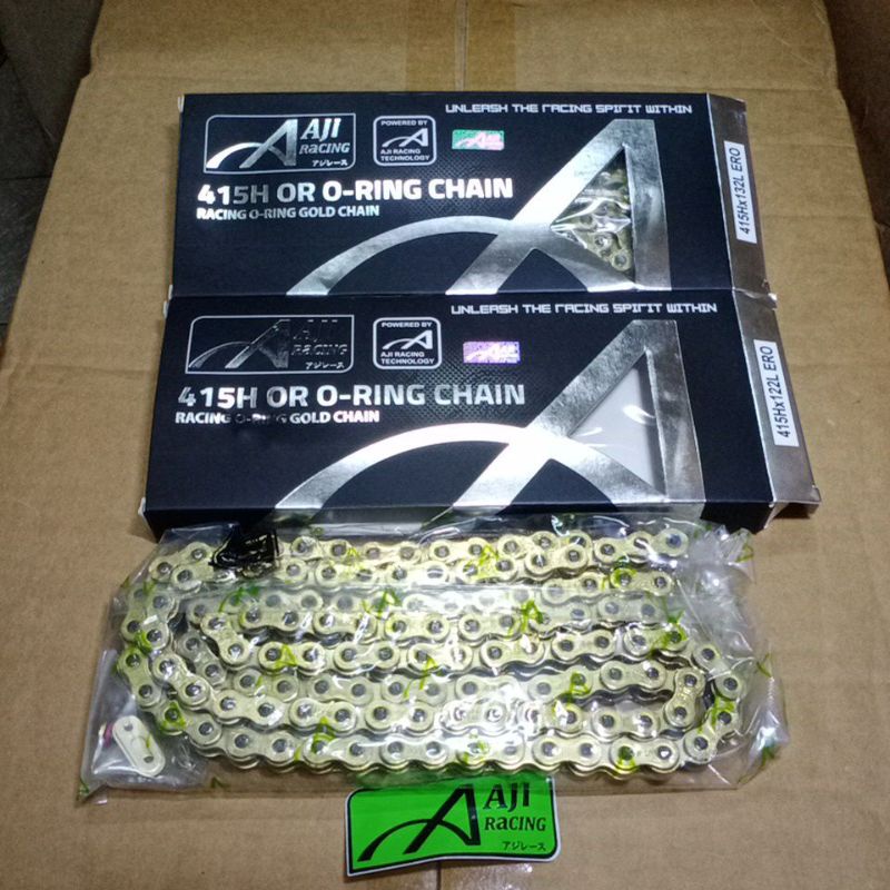 AJI racing OR ORING CHAIN 428 & ERO Oring 415 (122L/ 132L) | Shopee ...