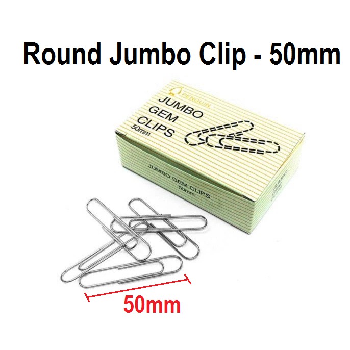 Metallic Jumbo Giant Clip (50MM) - 10 kotak. | Shopee Malaysia