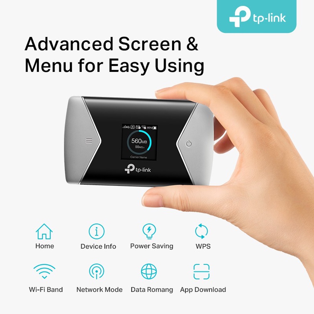 TP-Link M7650 - 600Mbps LTE Advanced Mobile WiFi Wireless router @ IBN ...