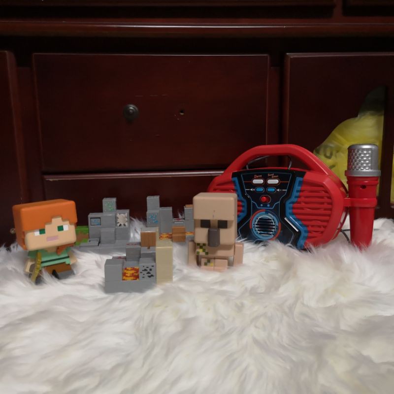 MINECRAFT AND KARAOKE MICROPHONE | Shopee Malaysia