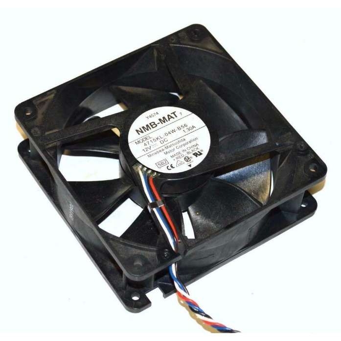 NMB 4715KL-04W-B56 DC 12V 1.30A DC Brushless Fan Motor Cooling Fan ...