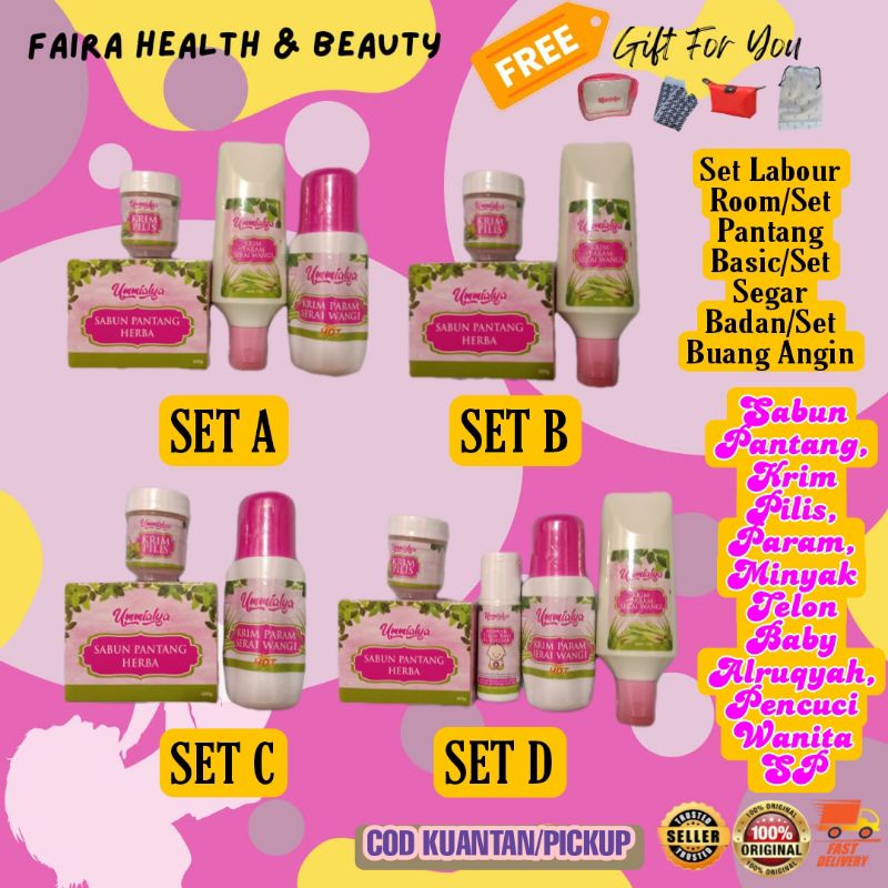 Set berpantang ibu bersalin Mandian Herba set pantang bersalin jamu ...