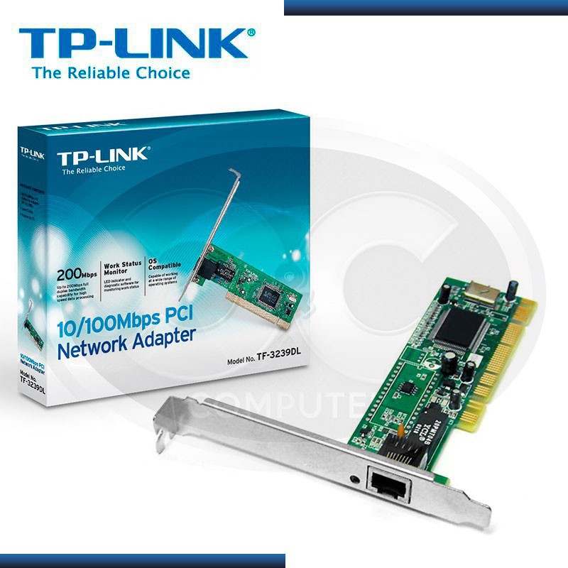 TP-LINK TF-3239DL 10M/100M desktop network card PCI Ethernet network card | Shopee Malaysia