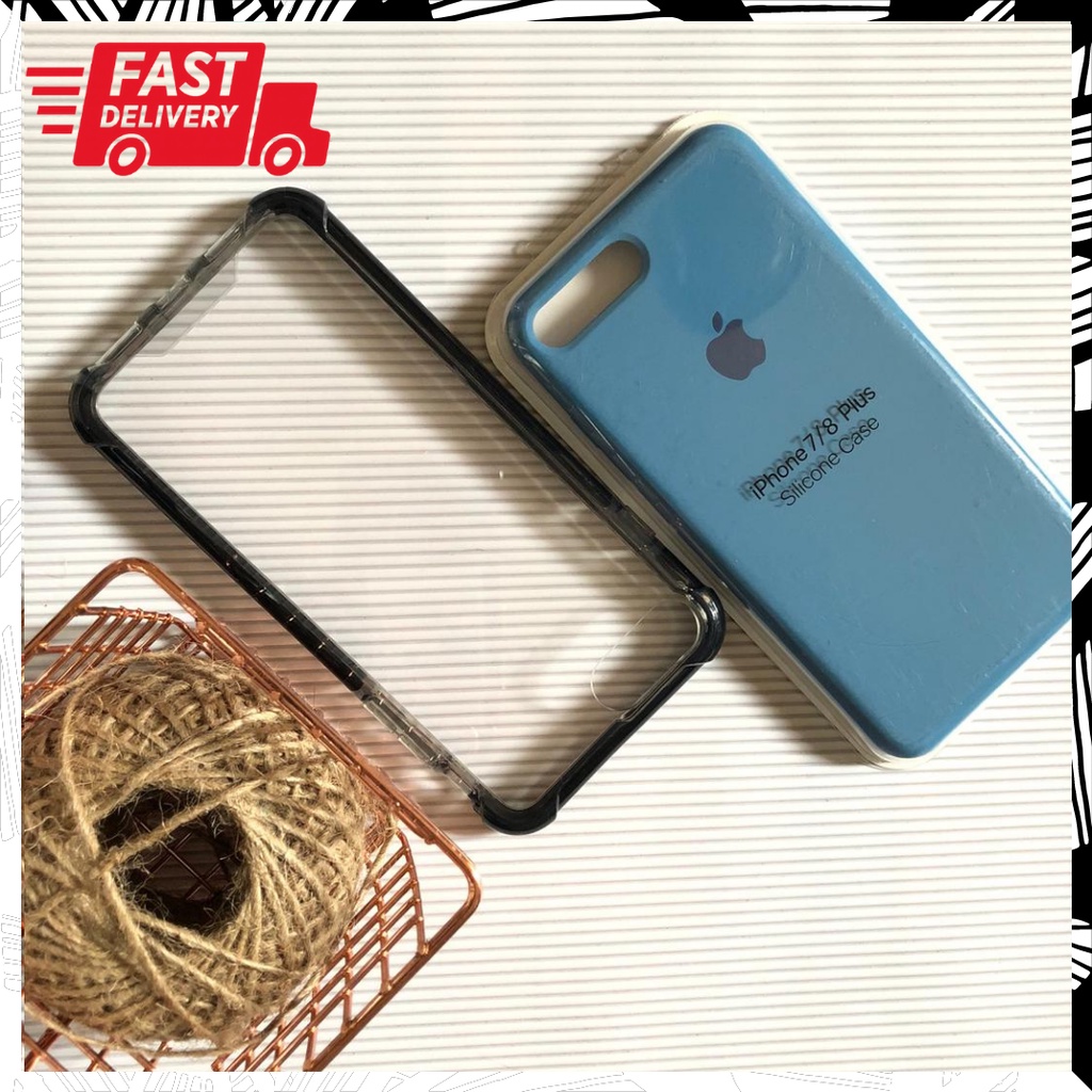 🔥READY STOCK🔥IP7+/8+ ANTI CRACK CASE/SILICON CASE | Shopee Malaysia