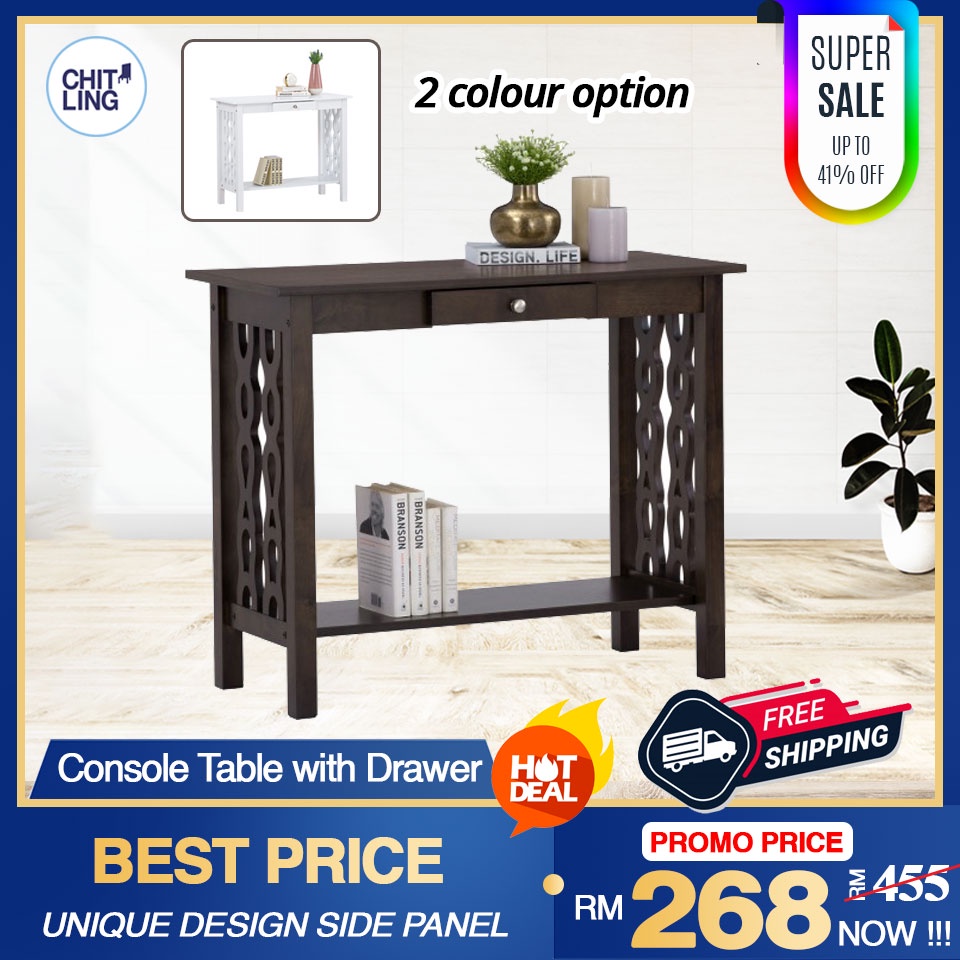 🔥SIDE DESIGN🔥Console Table/Meja Console /Meja Berlaci /Meja Konsol ...
