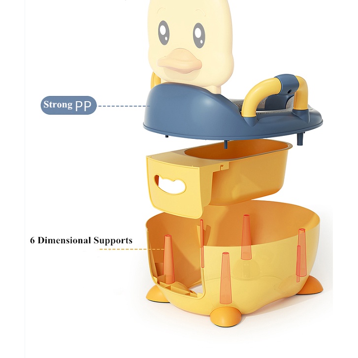 Portable Kids Toilet Seat Baby Early Learn Potty Children's Train ...