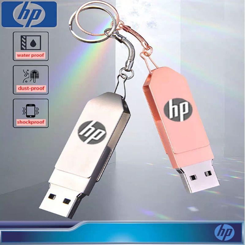 HP USB 2.0 4GB 32GB 128GB 512GB 1TB Waterproof Metal Flash Drive ...