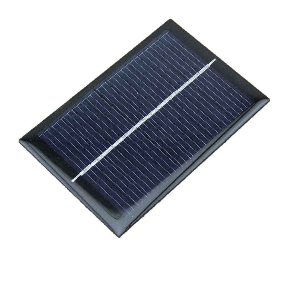 DIYMORE Solar Panel 0.5V 5V 6V 0.6/1/10W 100mA Epoxy Cell Photovoltaic ...