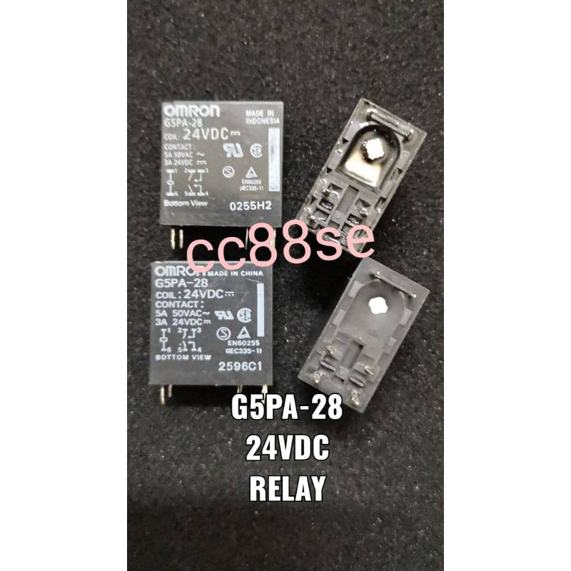 OMRON G5PA-28 24VDC RELAY 6PIN DC24V | Shopee Malaysia