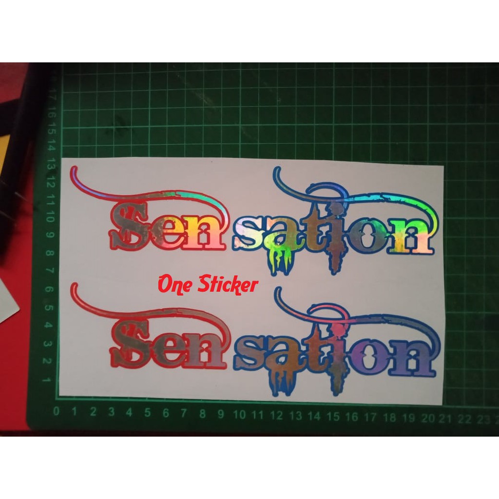 Hologram Sensation Bus Cutting Sticker Bus Mania | Shopee Malaysia