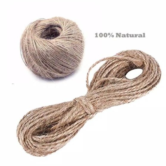 2ply Jute/Weed Rope (PRICE PER 1 METER) | Shopee Malaysia