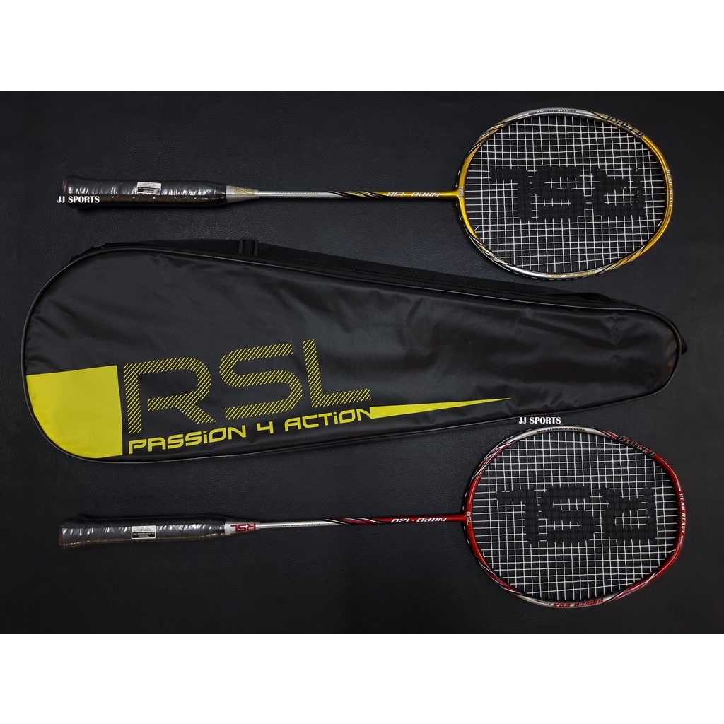 RSL BADMINTON RACKET BUY 1 FREE 1(Free string with strung and cover ...
