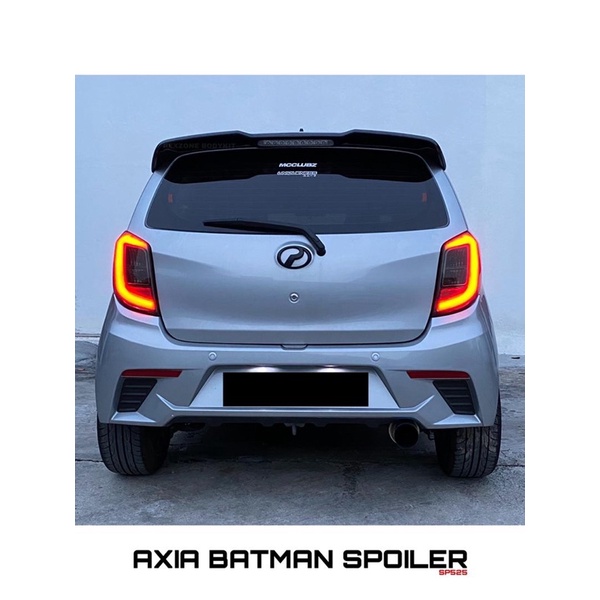 PERODUA AXIA BATMAN SPOILER ( NEW STYLE ) | Shopee Malaysia