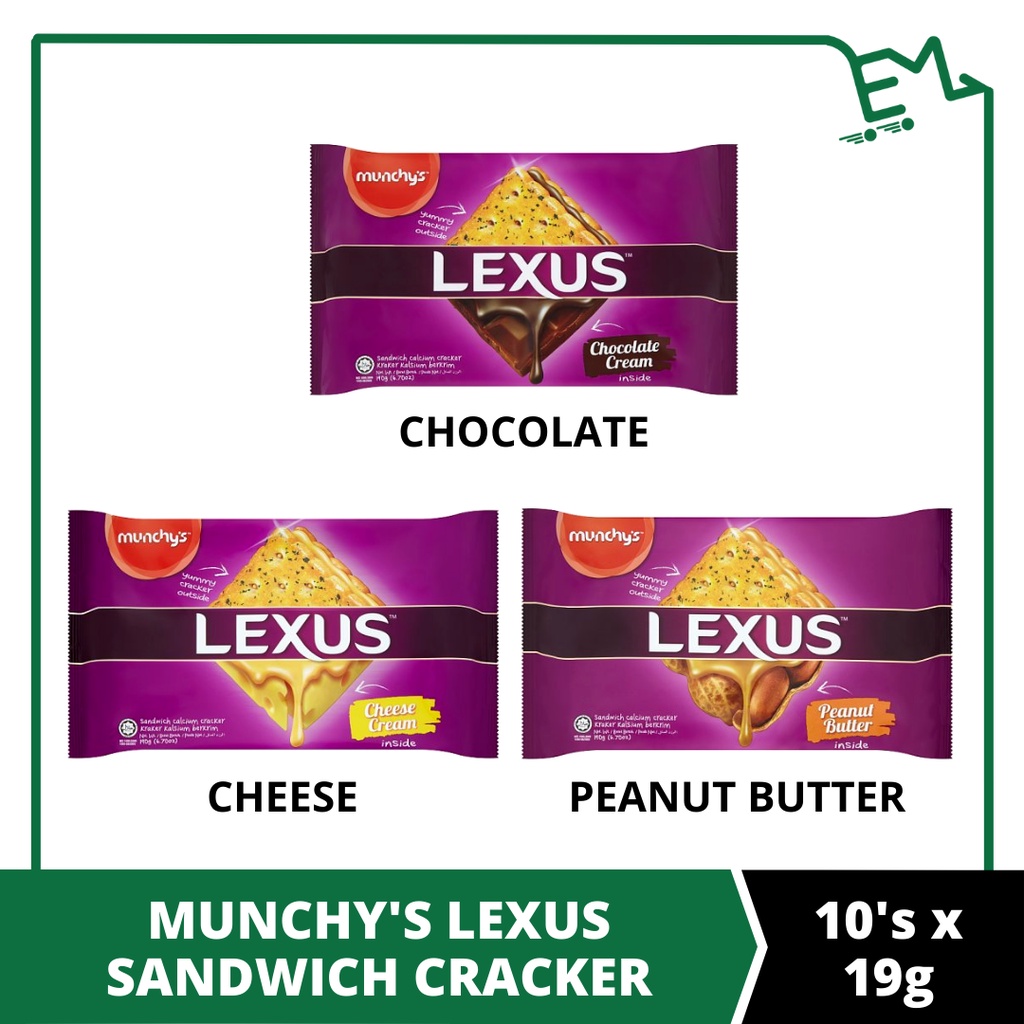 MUNCHY'S LEXUS [Chocolate/Peanut Butter/Cheese] Sandwich Calcium ...